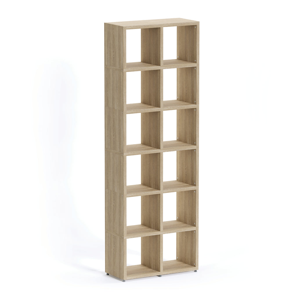 Boon - 12 Cube Shelf Storage System - 2180x740x330mm | RBUK Hardware